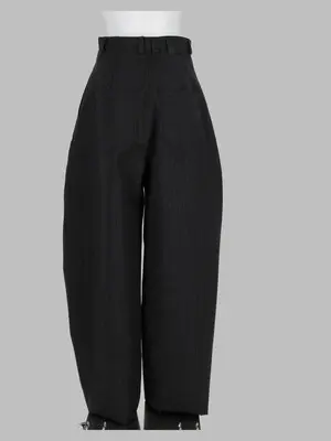 Balenciaga Pantalone Barrel In Lana