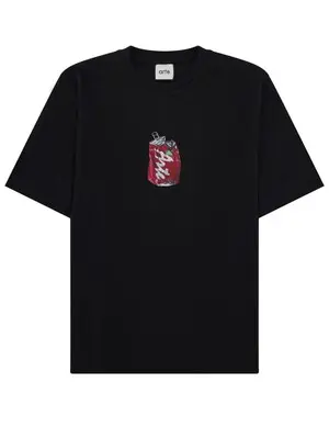 ARTE ANTWERP T-shirt In Cotone Con Stampa - Black
