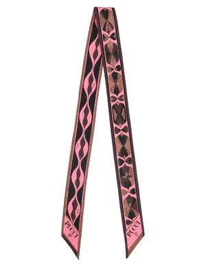 Emilio Pucci Foulard Bandeau Con Mix Di Stampe