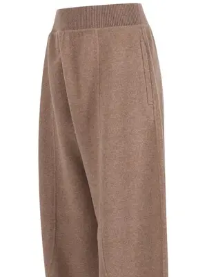 Max Mara Pantalone Jogger In Lana E Cashmere
