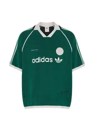 ADIDAS X SONG FOR THE MUTE Logo Cotton Polo Shirt - Green