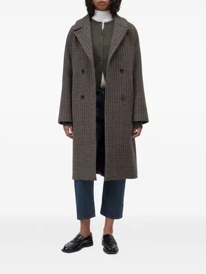 Closed Wool Blend Double-breasted Coat