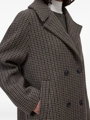 Closed Wool Blend Double-breasted Coat