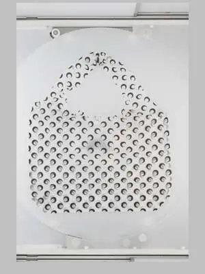 MARINE SERRE Mini Moon Print Tpu Shoulder Bag - Multicolour