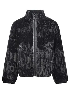 ROA Furry Mini Jacket - Marrone