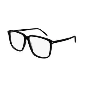 Saint Laurent Sl404 Clear Demo Lenses Eyeglasses - Black