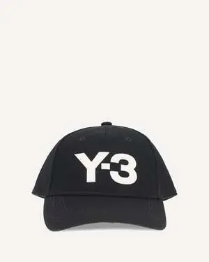 Y3 Logo Baseball Cap - Black
