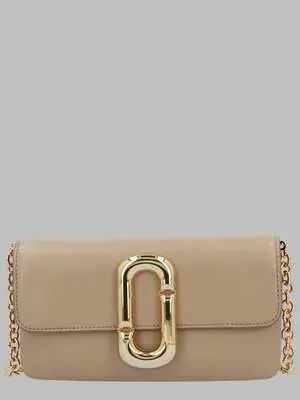 Marc Jacobs Marc Jacobs Scene Mini Wallet With Chain Dove