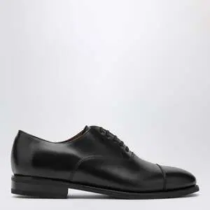 MORJAS Classic Oxford Shoes In Smooth Leather - Black