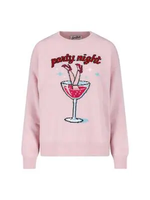 MC2 SAINT BARTH Graphic Crewneck Sweater - Multicolor