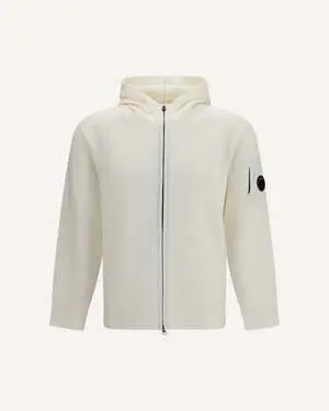 C.P. COMPANY C. P. Company Lambswool Hooded Sweater