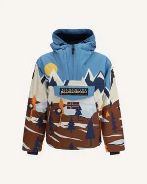 NAPAPIJRI Rainforest Next All-over Print Anorak Jacket
