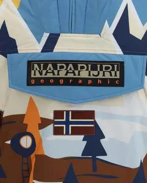NAPAPIJRI Rainforest Next All-over Print Anorak Jacket