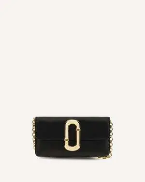 Marc Jacobs Snapshot Chain Wallet - Black