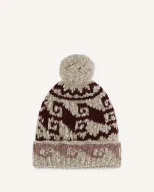 Moncler Wool-alpaca Blend Beanie With Pom-pom