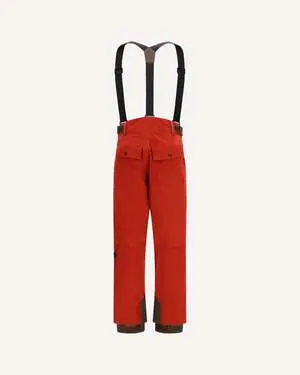 Moncler Corduroy Insulated Ski Bib Pants Ale