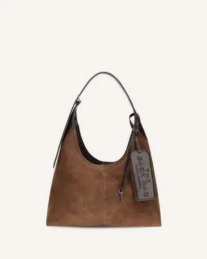 Marc Jacobs Sack Suede Shoulder Bag