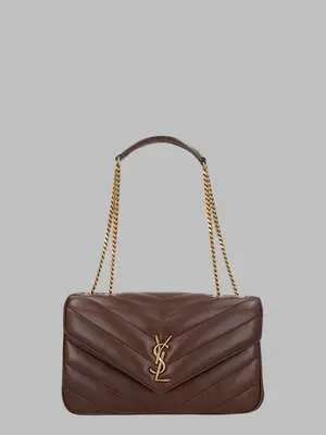 Saint Laurent Mini Shoulder Bag In 100% Lambskin