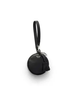 Prada Re-nylon And Leather Foldable Mini-bag - Black