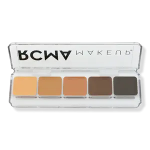RCMA MAKEUP 5 Part Highlight And Contour Palette - Medium/dark