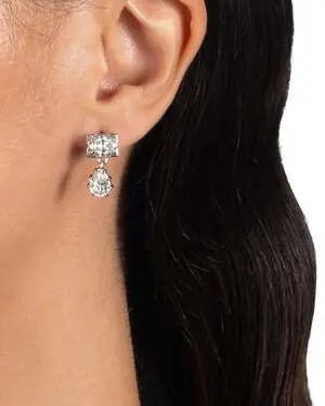 Alexis Bittar Solaris Sterling Pear Drop Earring