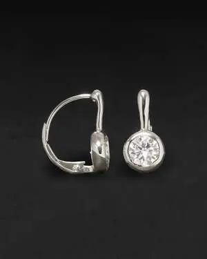 Alexis Bittar Molten Sterling Drop Earring - Silver
