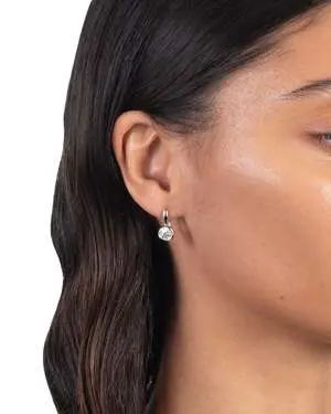 Alexis Bittar Molten Sterling Drop Earring