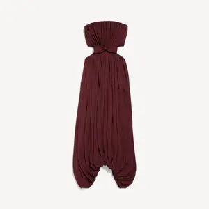 Balenciaga Bustier Draped Dress