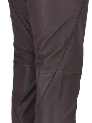 THE FRANKIE SHOP Slim Trousers "dune