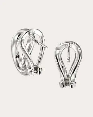 John Hardy Surf Omega-back Earrings