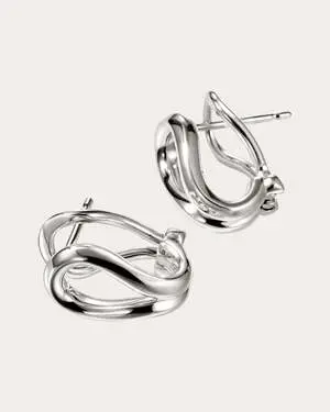 John Hardy Surf Omega-back Earrings