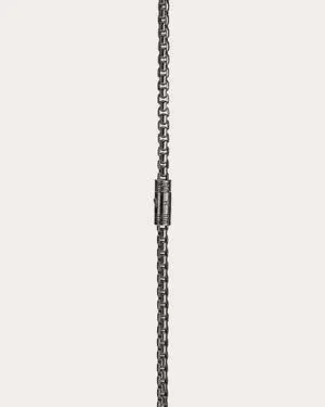 John Hardy Blackened Box Chain Necklace