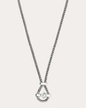 John Hardy Tanzanite & Diamond Icon Pendant Necklace
