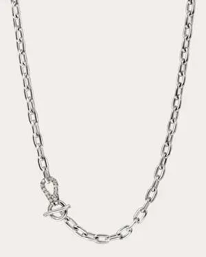 John Hardy Diamond Surf Toggle Necklace