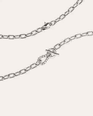 John Hardy Diamond Surf Toggle Necklace