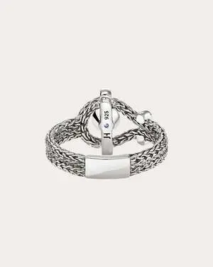 John Hardy Tanzanite & Diamond Icon Ring