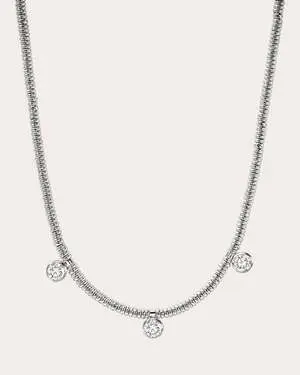 John Hardy Diamond Jh Lovestruck Heishi Station Necklace