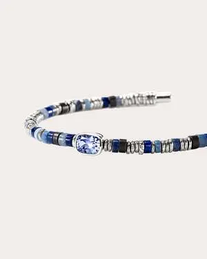 John Hardy Tanzanite Heishi Gem Bracelet