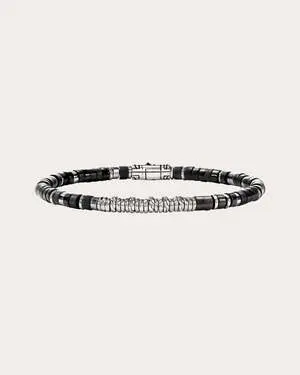 John Hardy Black Onyx Heishi Beaded Bracelet