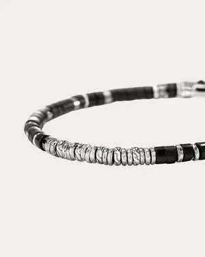 John Hardy Black Onyx Heishi Beaded Bracelet