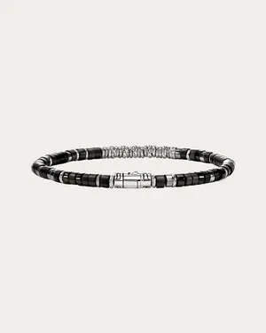 John Hardy Black Onyx Heishi Beaded Bracelet