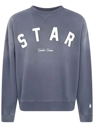 GOLDEN GOOSE Crewneck Sweatshirt "star Boxi
