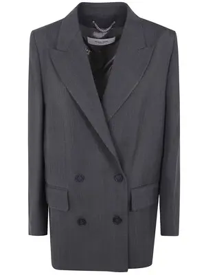 GOLDEN GOOSE Double-breasted Blazer "journey - Green
