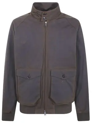 BARACUTA Waxed Cotton Jacket "g9" Pocket