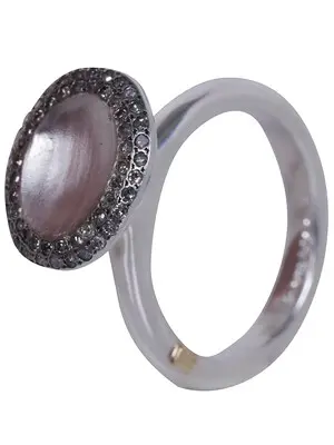 ROSA MARIA Diamond Ring "ato D - Metallic