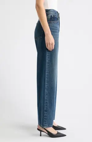 FRAME The Bow High Waist Barrel Jeans