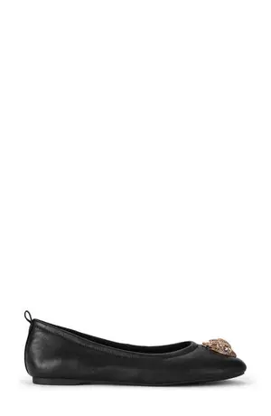 Kurt Geiger Belgravia Ballet Flat - Black