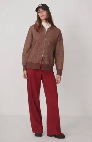 Varley Zenia Full Zip Knit Jacket