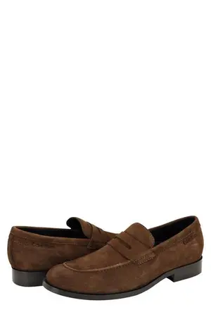 Calvin Klein Gerne Penny Loafer - Brown