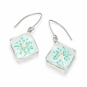 STARFISH PROJECT Forever In Bloom Earrings - Mint/silver